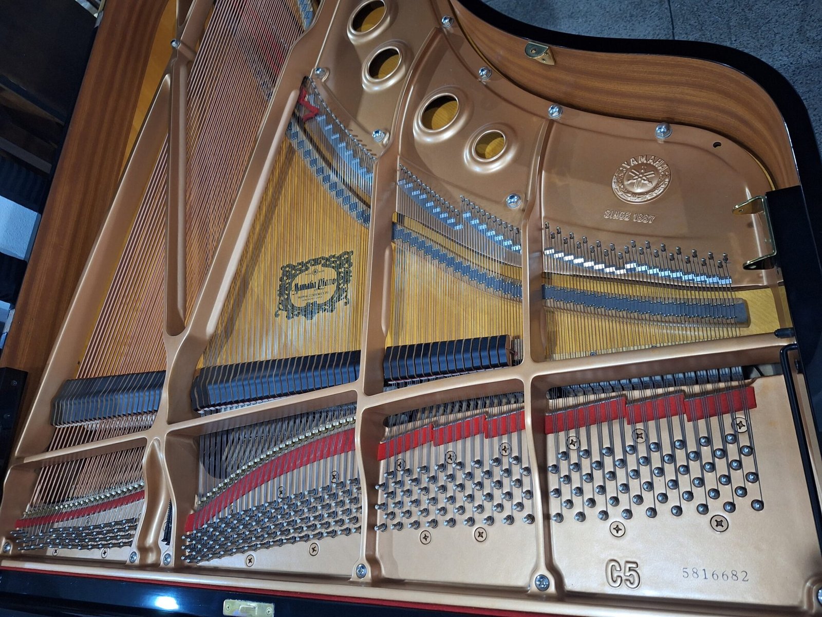 Piano de Cauda Yamaha C5 USADO (1999) – A loja de PIANOS